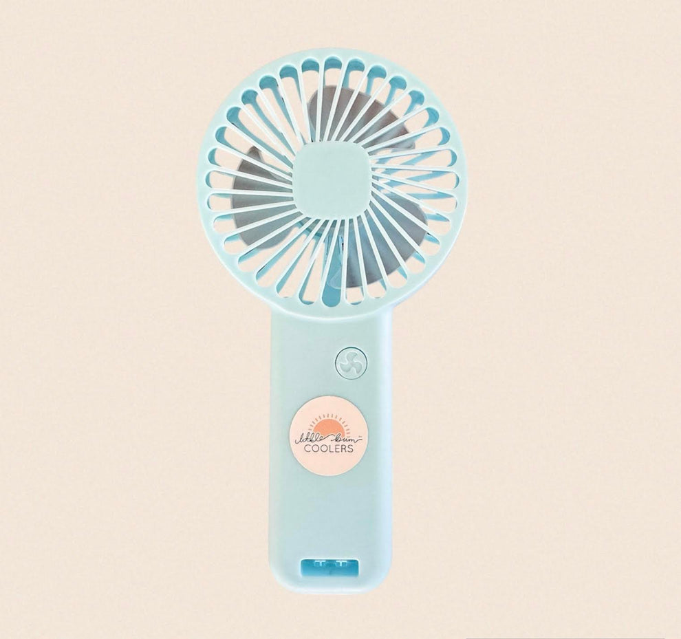 Handheld Fan - blue – Little Bum Coolers